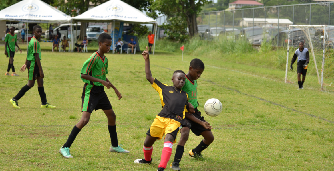 A Decade of Support for CFC Youth Football | LUCELEC Employee ...